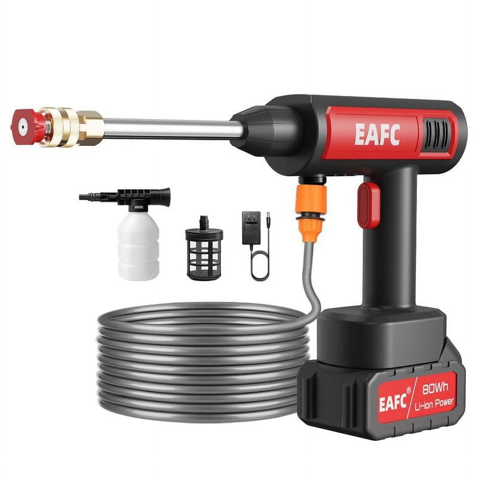 Portable Heavy Duty High Pressure Car Wash Water-Gun, Rechargeable ...