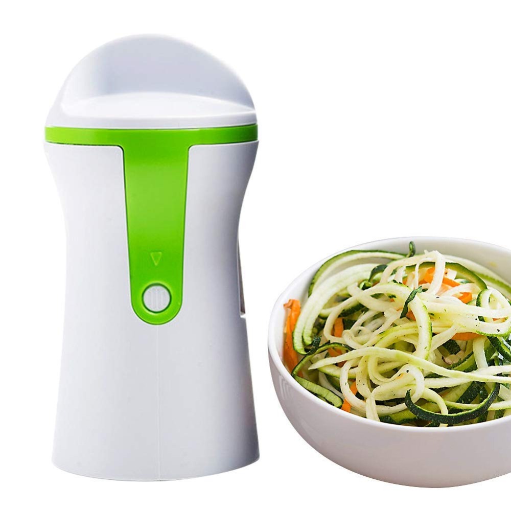 Portable Heavy Duty Spiralizer Vegetable Slicer Vegetable Fruit Spiral ...
