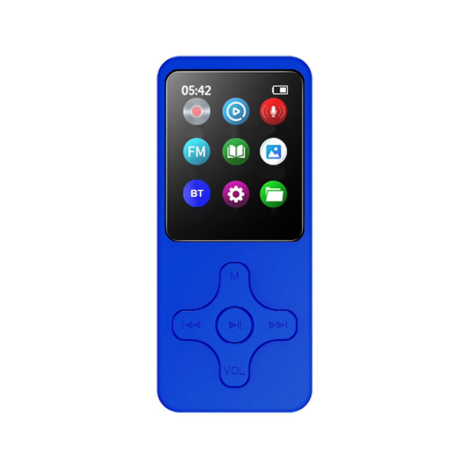 Portable HiFi Sound MP3/MP4 Player - BT4.0 Digital Screen with Speaker ...
