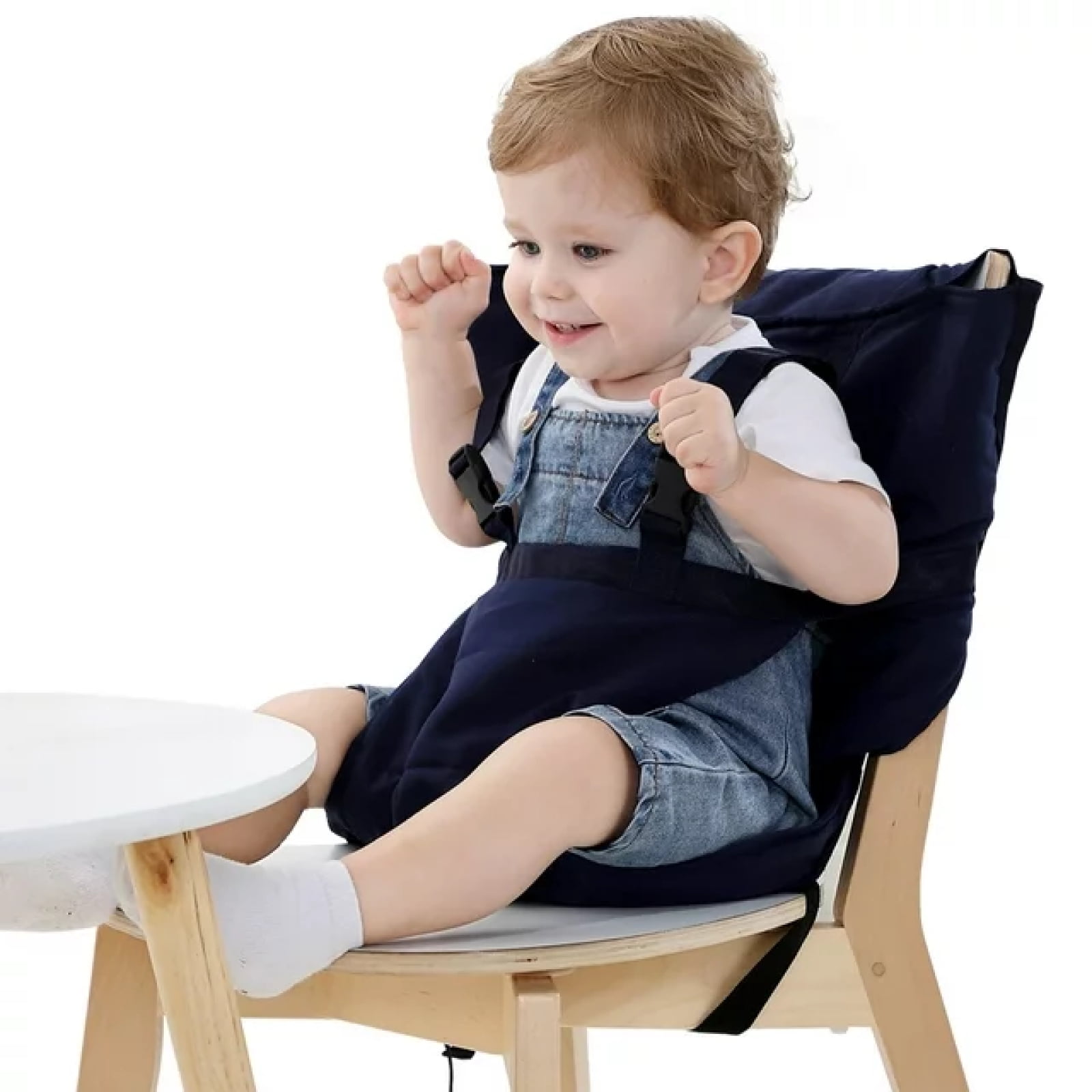 Portable High Chair Seat,Easy Seat Harness Baby Cloth Booster Seat for ...