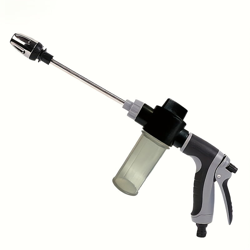 Portable High-Pressure Car Wash Water Gun – 3/4" & 1/2" Quick Connect ...