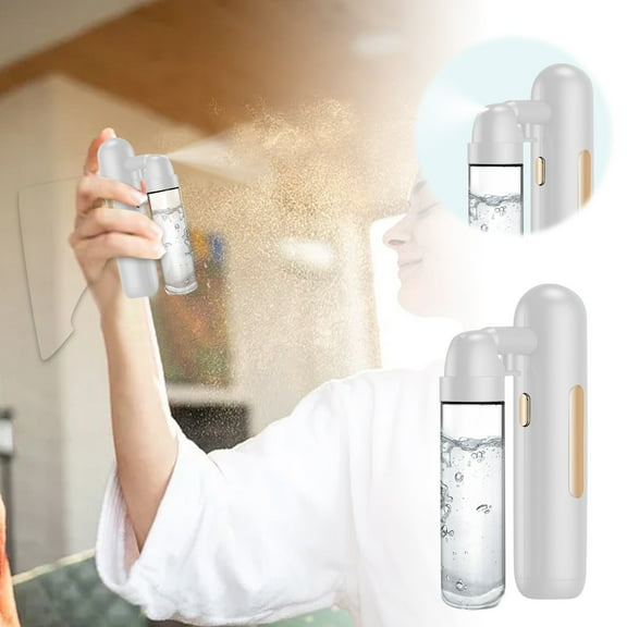 Spray Mini Portable Handheld Face Steamer, USB Rechargeable Battery ...