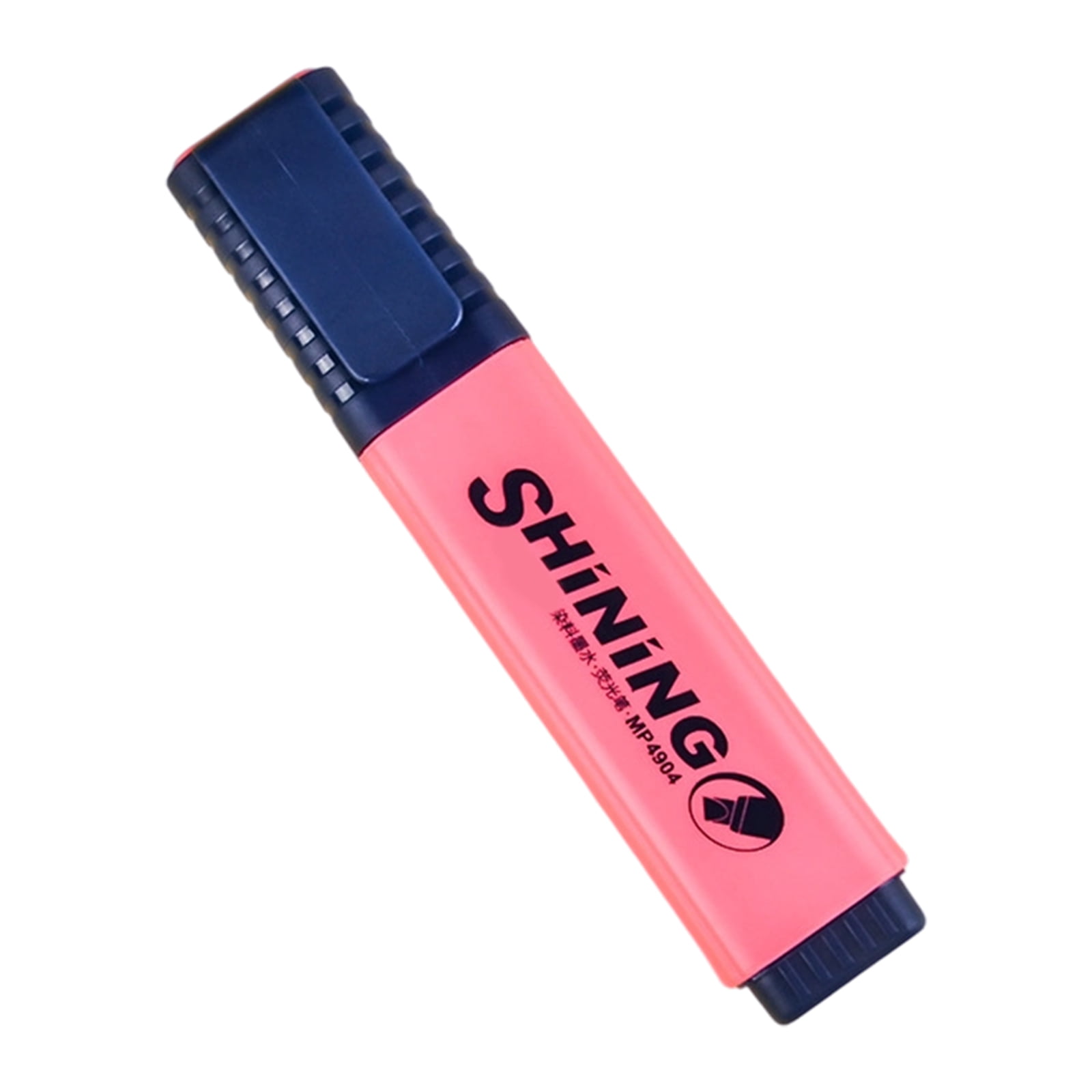 Portable Highlighter Pen Comfortable Grip Fluorescent Marker with ...