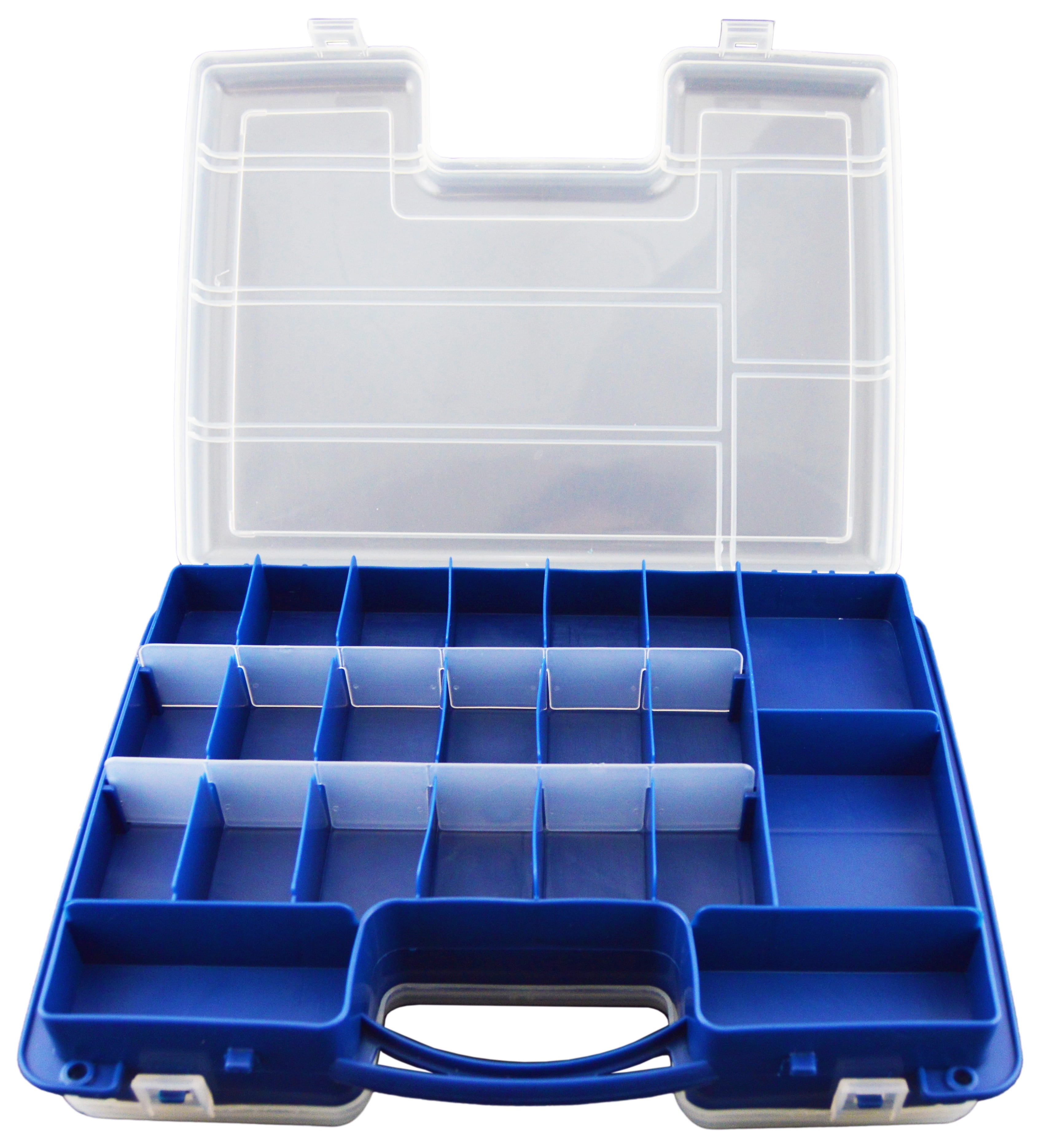 Portable Hobby Storage Box with Latching Lid and Handle, 14 ...