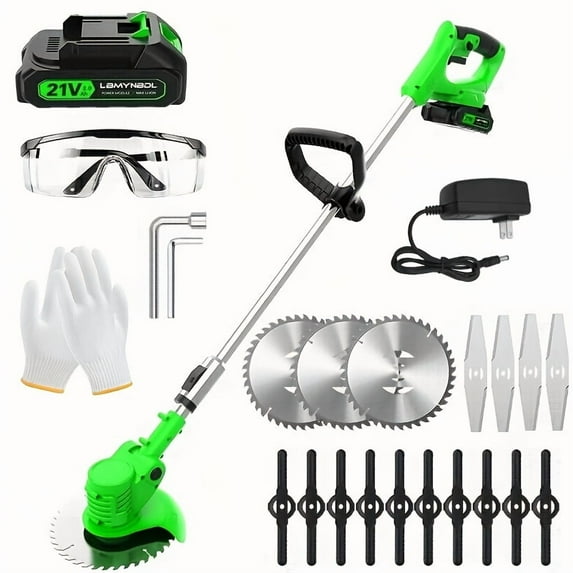 Portable Home Cordless Electric Lawn Mower, Yard Weeder/Cordless Lawn ...