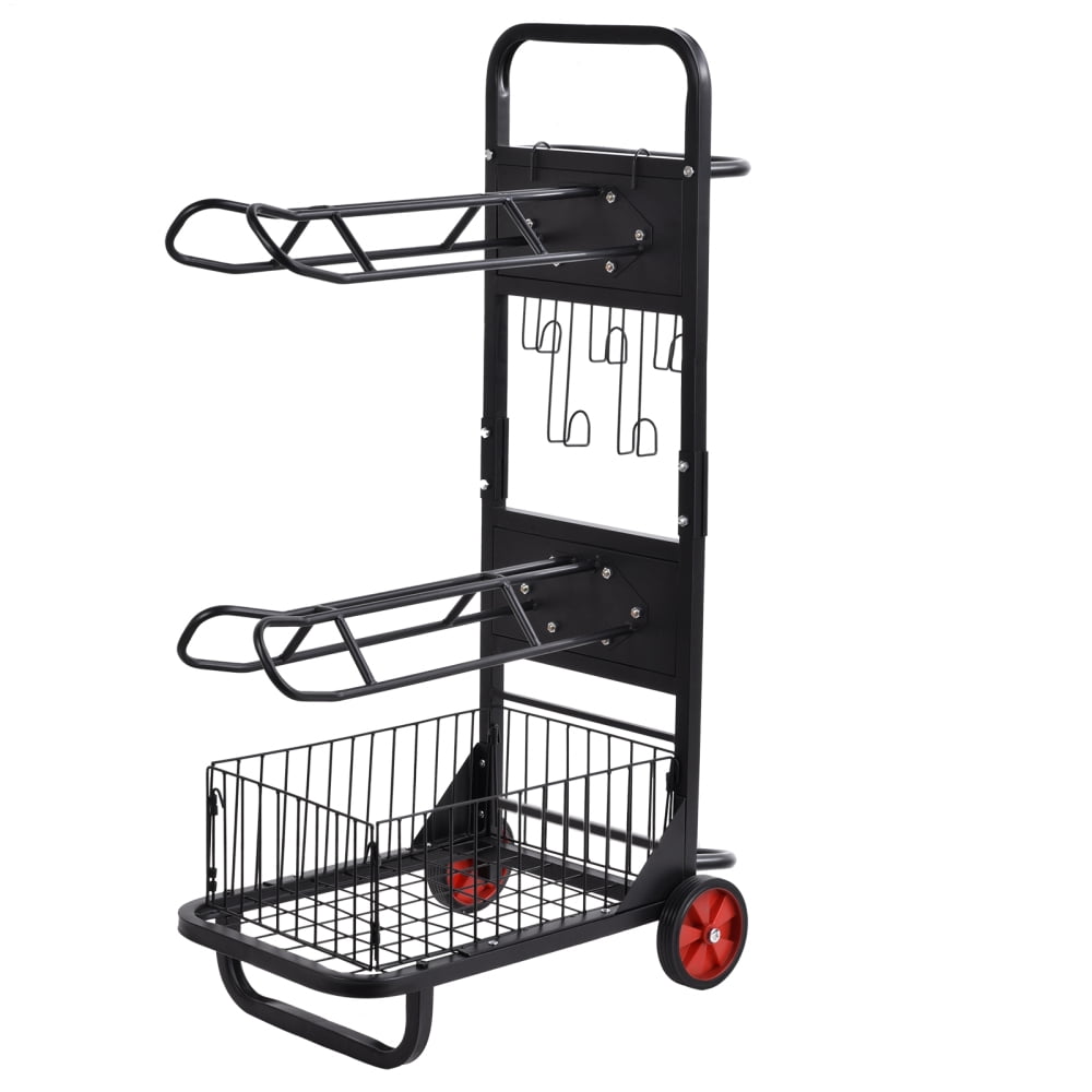 Portable Horse Tack Dolly, Multi-Functional Saddle Cart with Wheels for ...