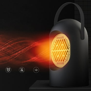 OhhGo Small Electric Space Heater for Indoor Use, PTC Ceramic Electric ...