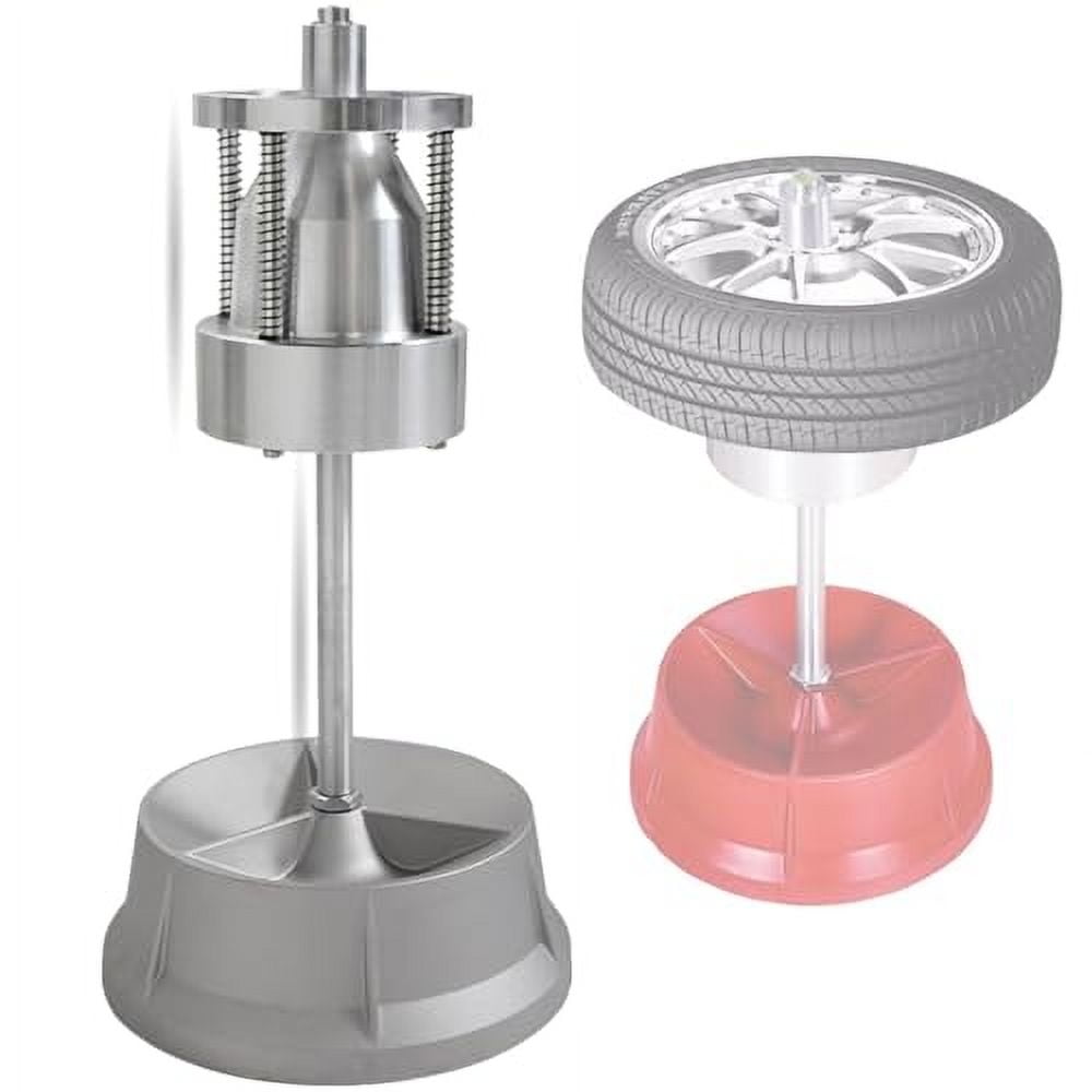Portable Hubs Wheel Balancer with Bubble Level Heavy Duty Rim Tire ...