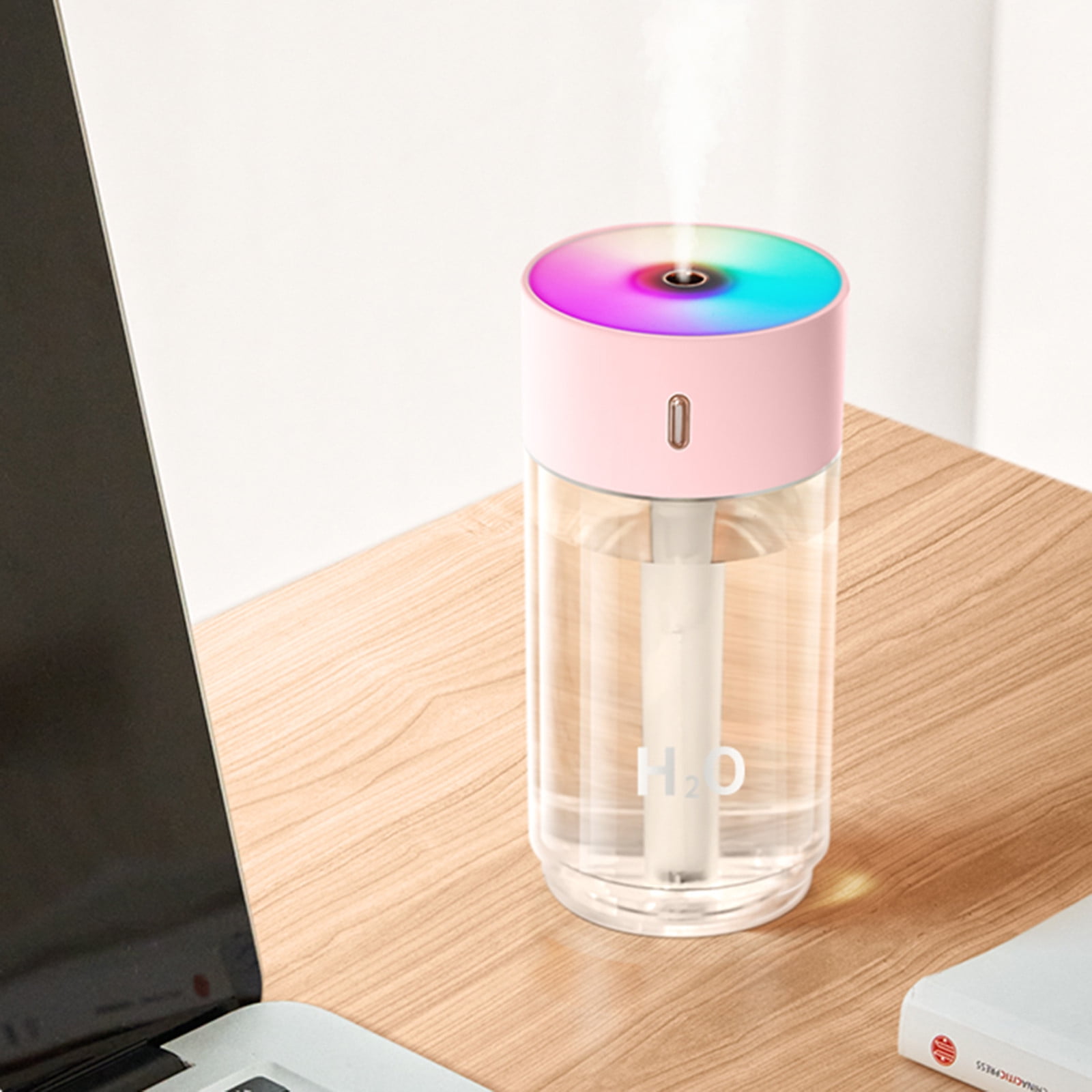 Portable Humidifier 280ml Small Cool Mist Humidifier USB Desktop ...