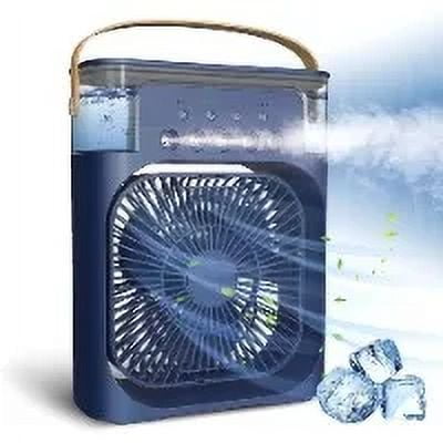 Portable Humidifier Fan Air Conditioners USB Electric Fan LED Night ...