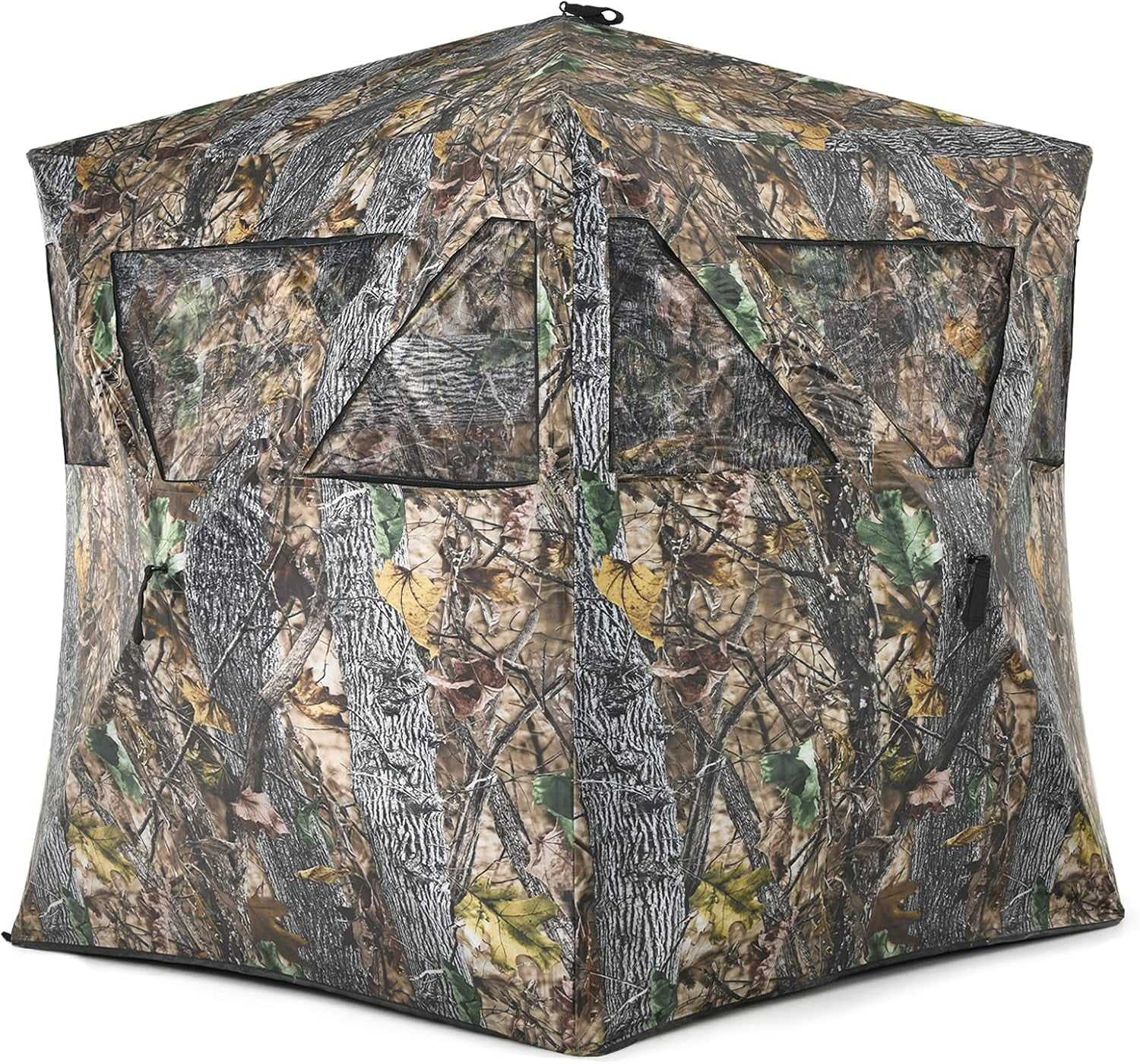 Portable Hunting Blind 1-2 Person Pop-Up Ground Blind – 270 ° See ...