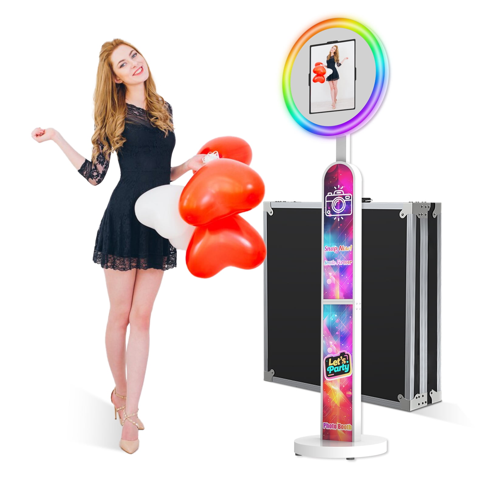 Portable IPad Photo Booth Compatible with 10.2in 10.9in 12.9in IPads ...