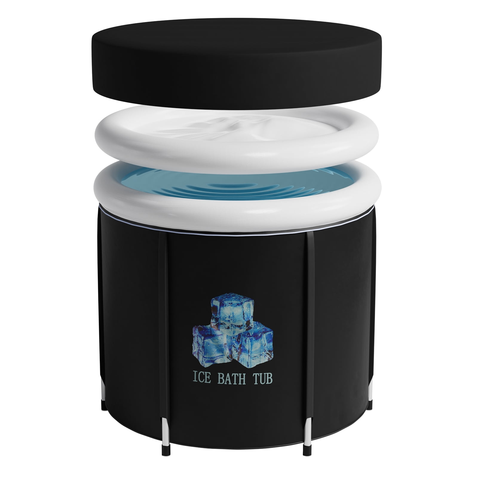 Portable Ice Bath Tub for Cold Water Recovery Training Large-capacity ...