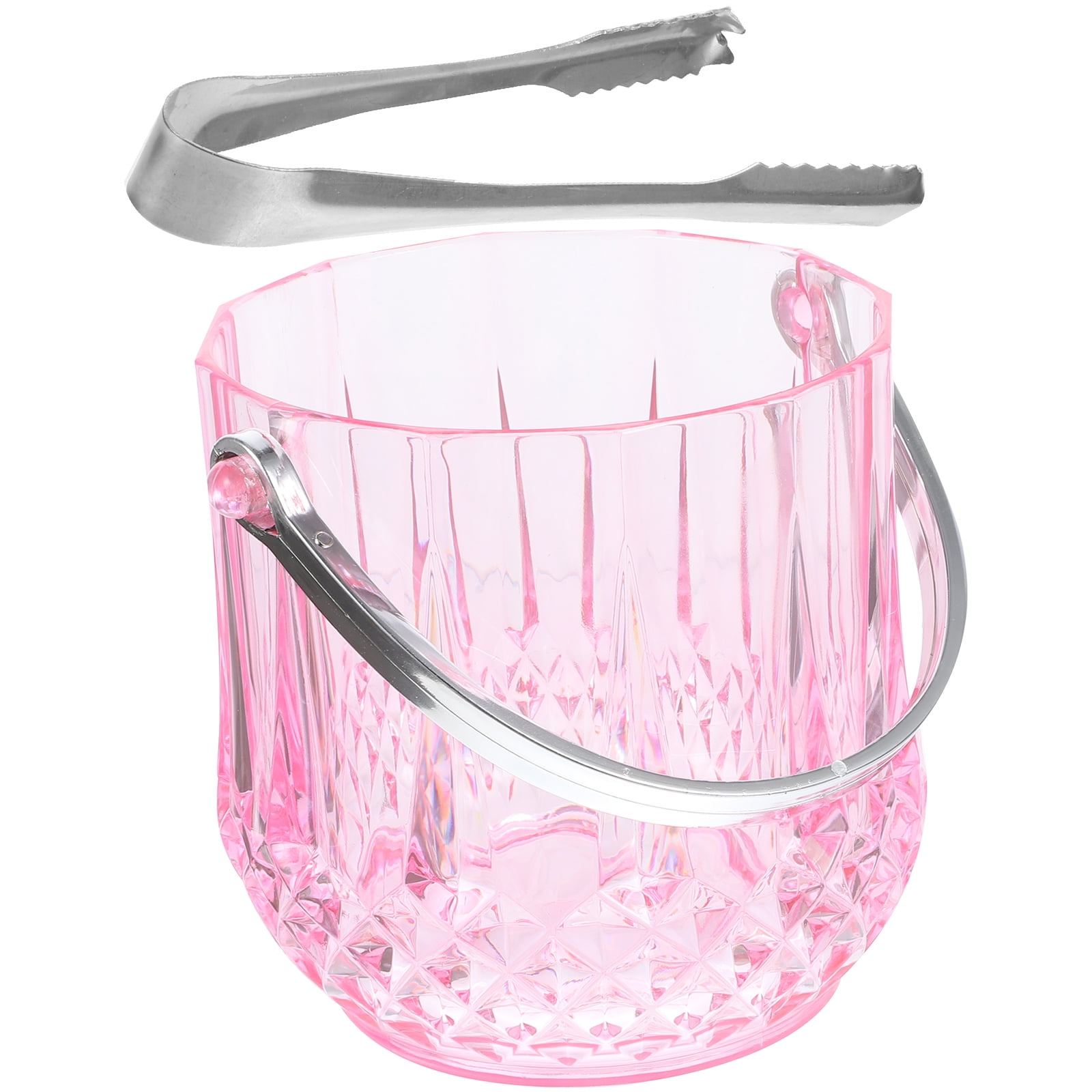 Portable Ice Cube Bucket Colored Ice Cube Bucket Party Container Cold ...