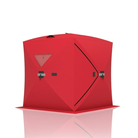 Eskimo QuickFish™ 2 Pop-up Portable Ice Fishing Shelter, Red, 2-Person ...