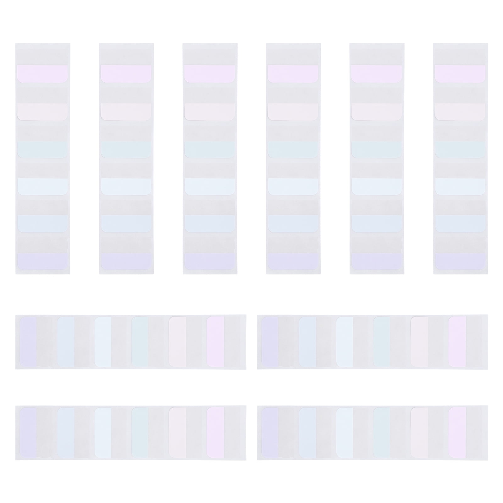 Portable Index Label for File Folder Light Color Sticky Index Tabs ...