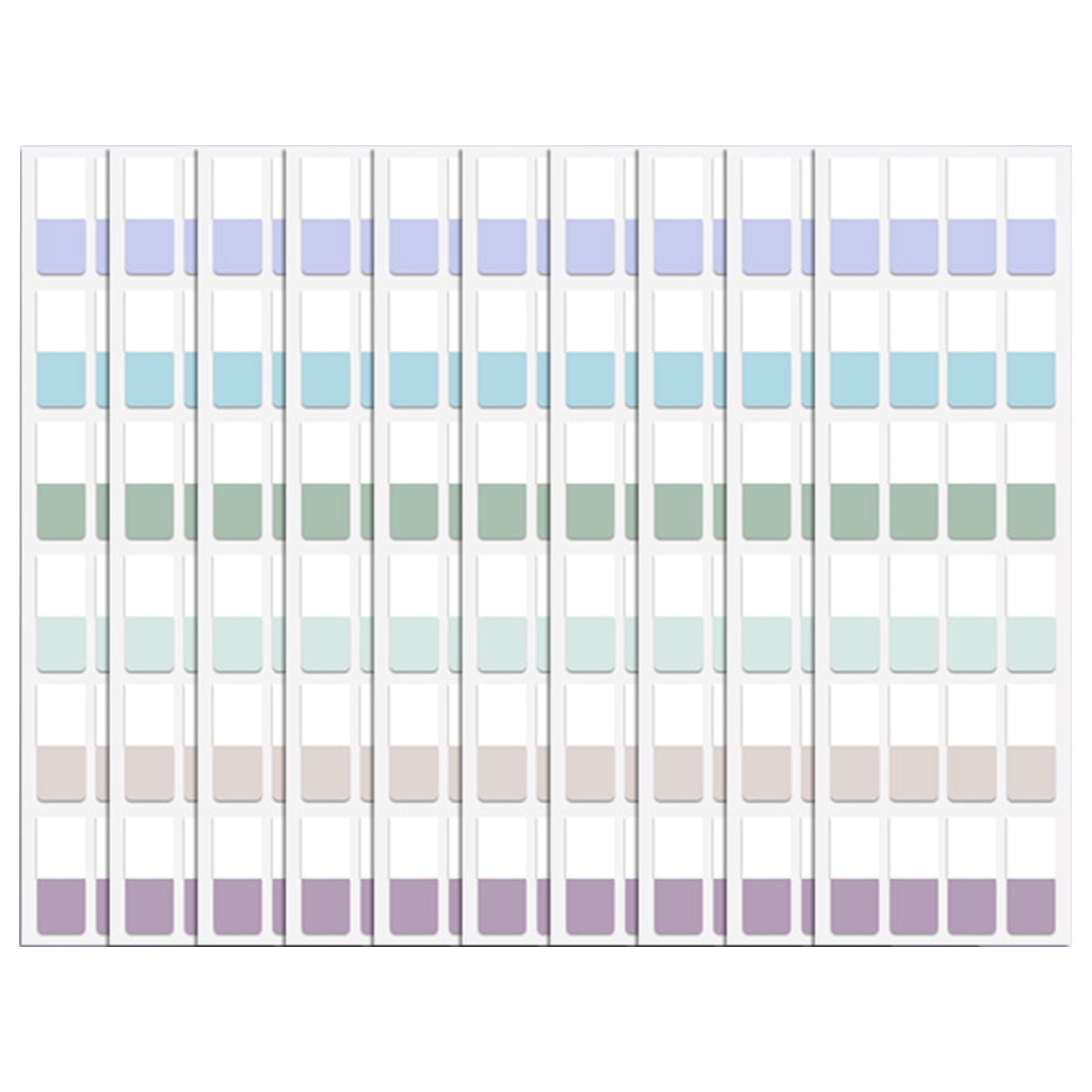 Portable Index Label for File Folder Light Color Sticky Index Tabs ...