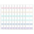 Portable Index Label for File Folder Light Color Sticky Index Tabs ...