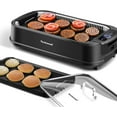 Portable Induction Cooktop, 1500W Induction Cooktop with 6 Temperature ...