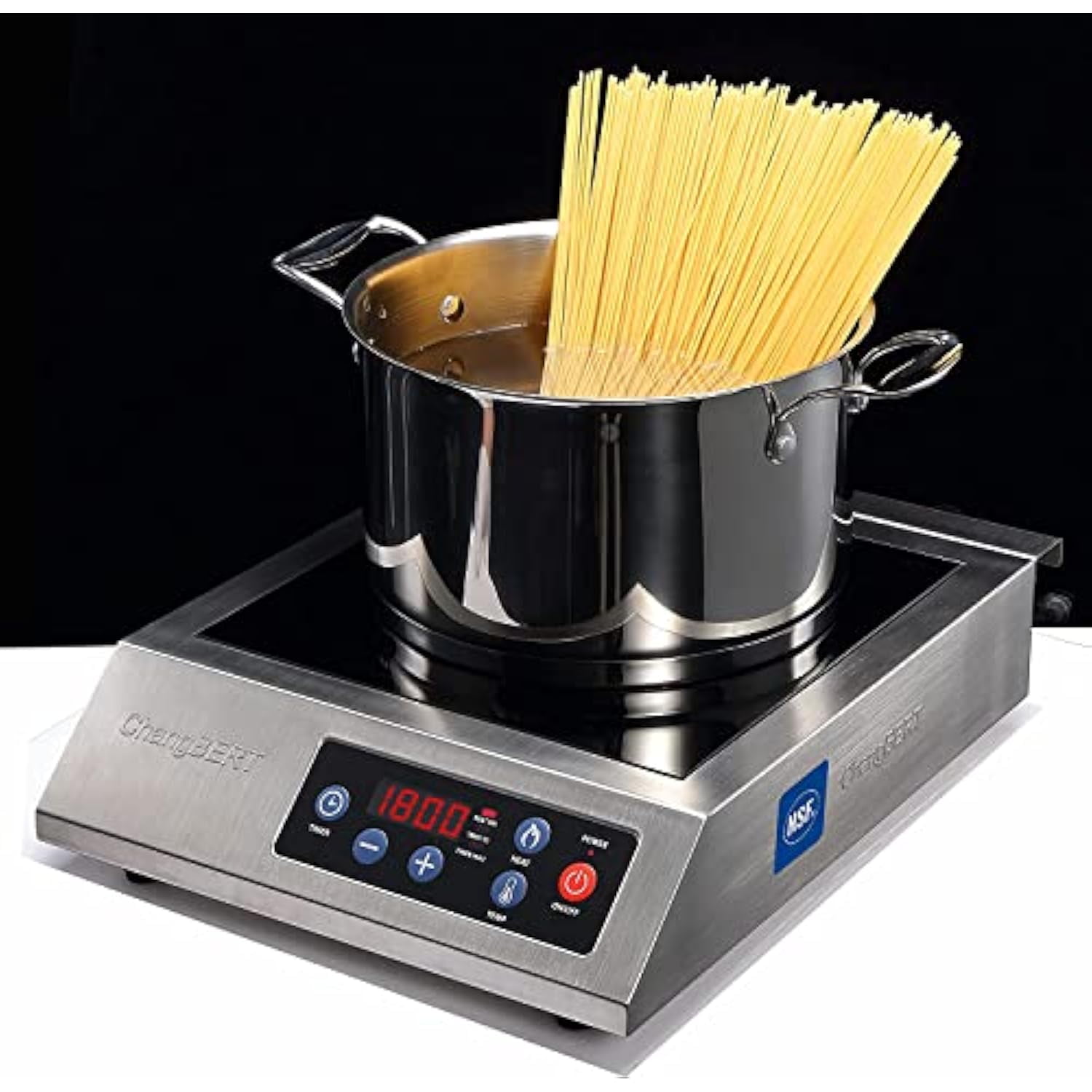Portable Induction Cooktop 1800W NSF Certified Commercial Range ...