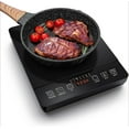 Portable Induction Cooktop 20 Temperature & Power Levels,1800W Single ...