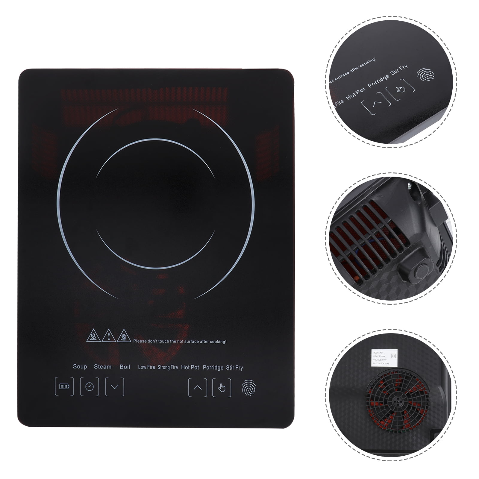 Portable Induction Cooktop, Intelligent Induction Cooker Electric Stove ...