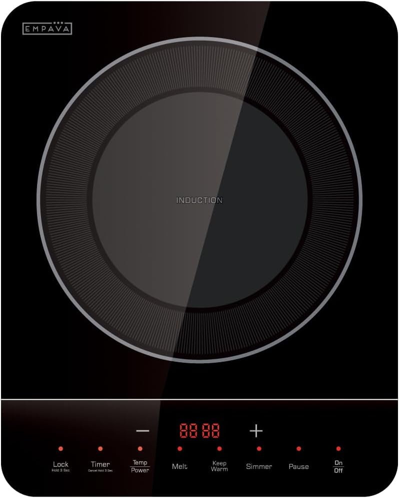 Portable Induction Hot Plate Cooktop, Countertop Electric Stove with ...