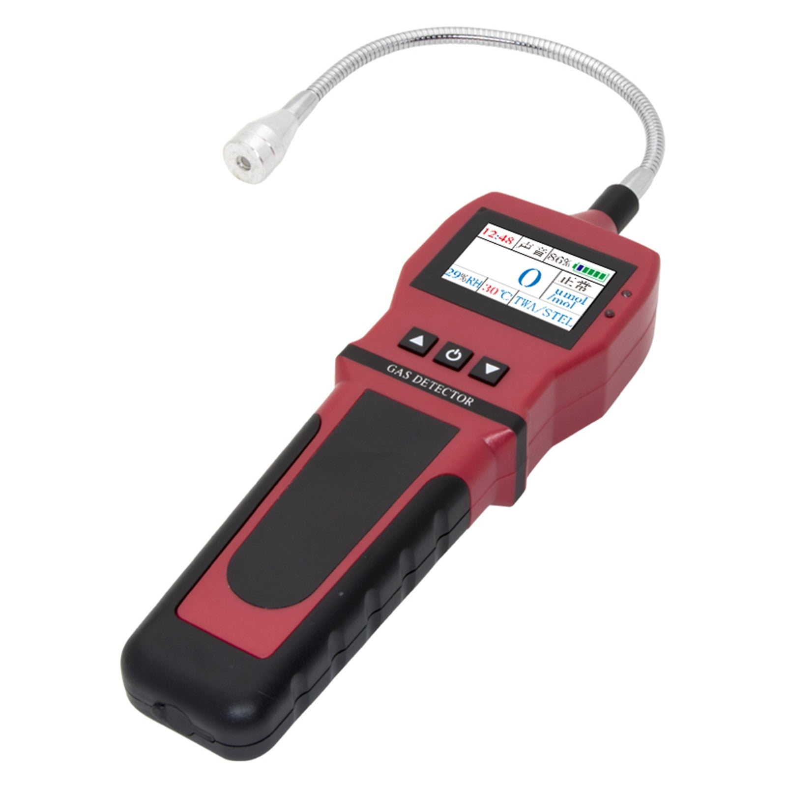 Portable Industrial Gas Leak Detector Combustible Gas LPG/CH4/Natural ...