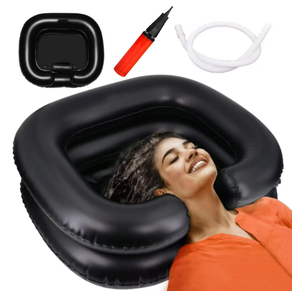 2025 New Inflatable Shampoo Basin - Portable Shampoo Bowl, Hair Washing ...
