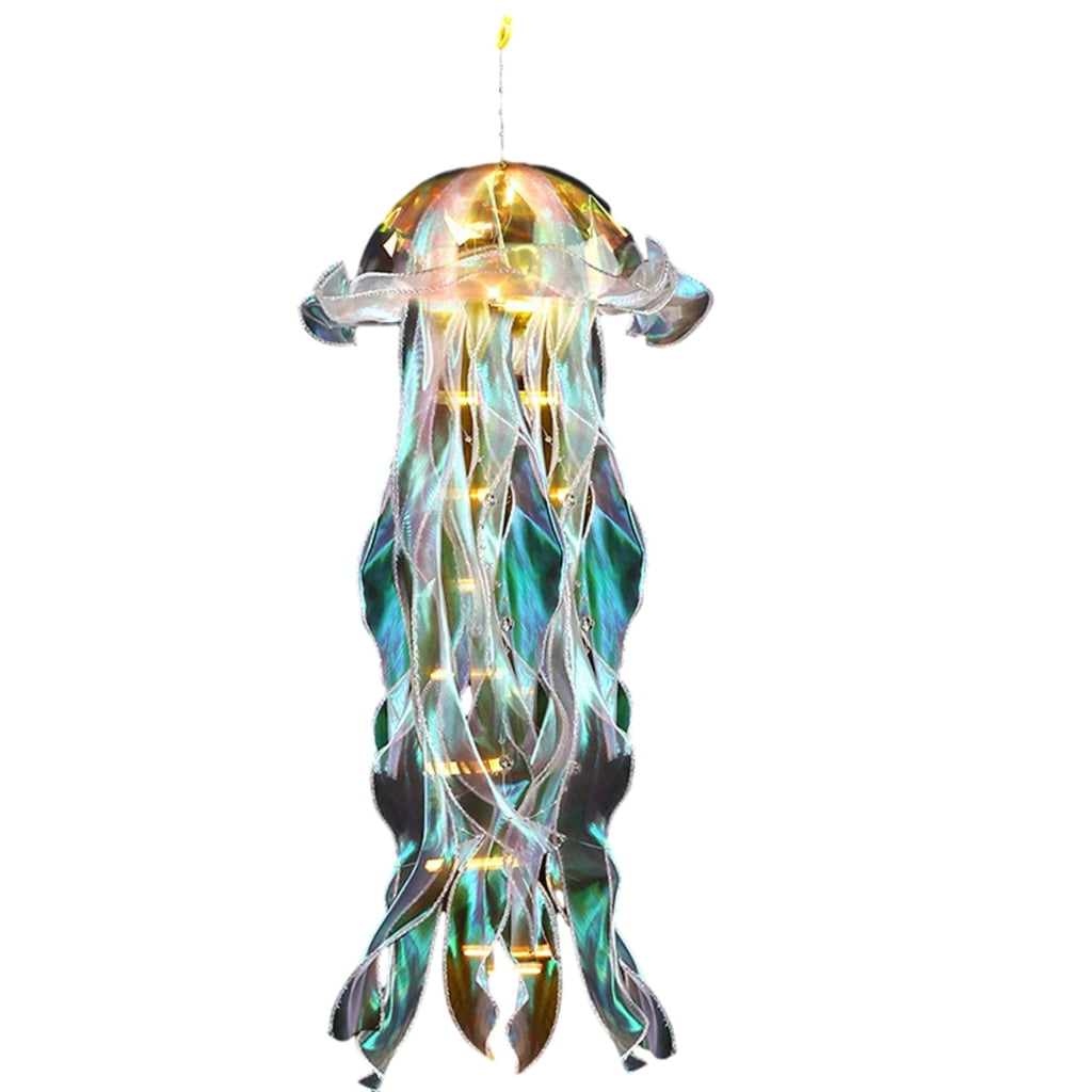 Portable Jellyfish Lamp Toy Lovely Glowing Toy Girls Costume Props ...