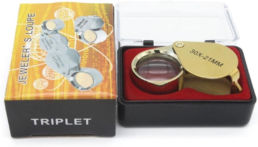 Portable Jewelers Magnifier Best Pocket Folding Magnifying Glass ...