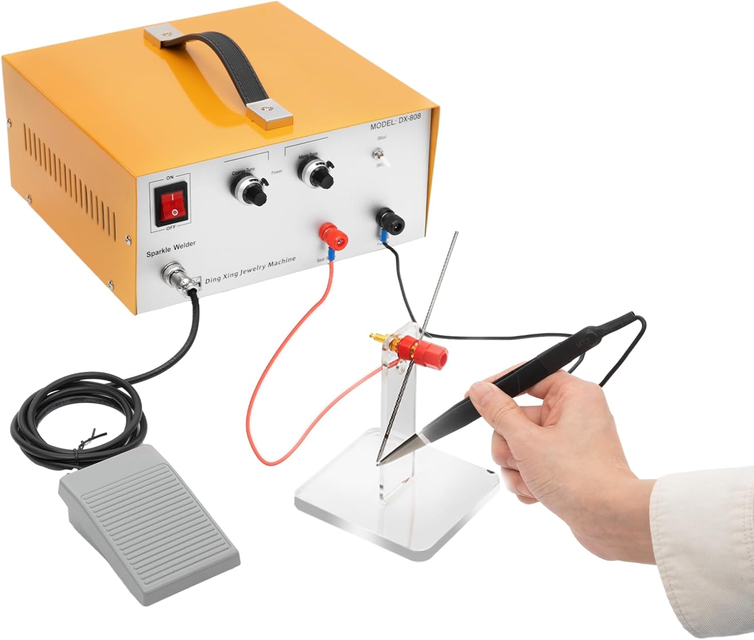 Portable Jewelry Welder Pulse Permanent Jewelry Welder Kit Spot Welder ...