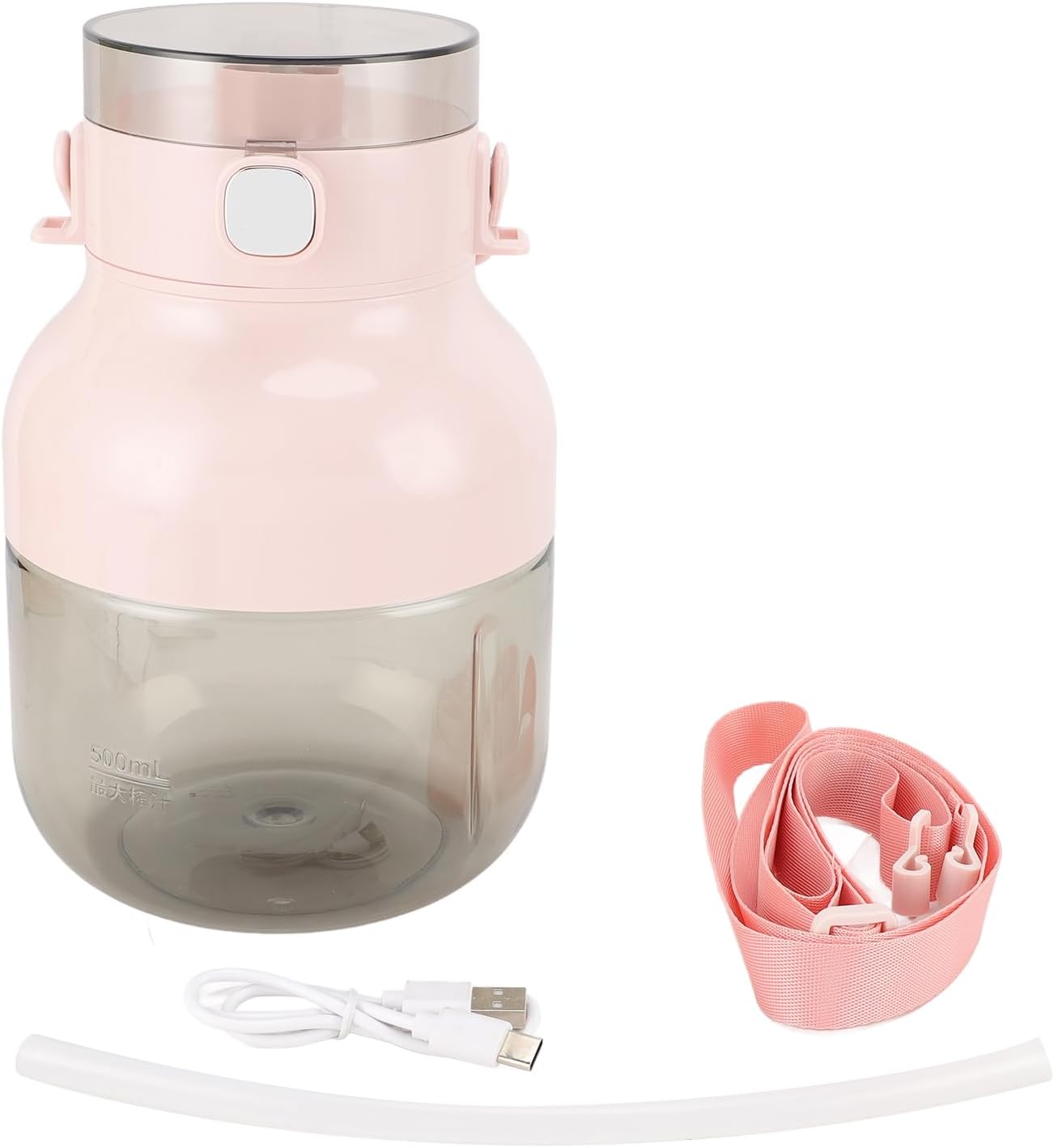 Portable Juicer Cup, Juicer Cup with 1L 70W Powerful Blending Low USB ...