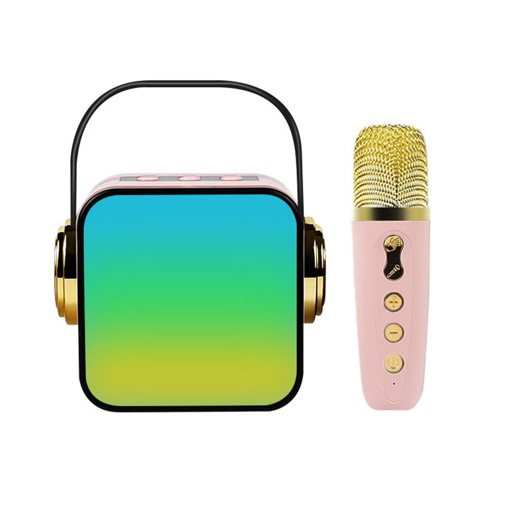 Portable Karaoke System, Wireless Microphone and Speaker for Singing at ...