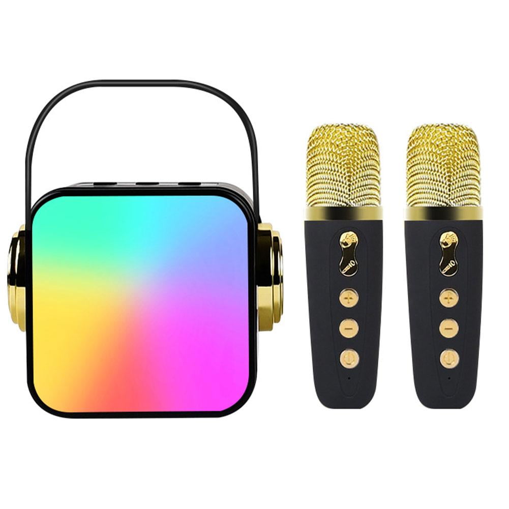 Portable Karaoke System, Wireless Microphone and Speaker for Singing at ...