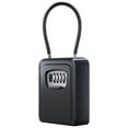 Portable Key Lock Box, Outdoor Main Lock With Resettable Digit Password ...