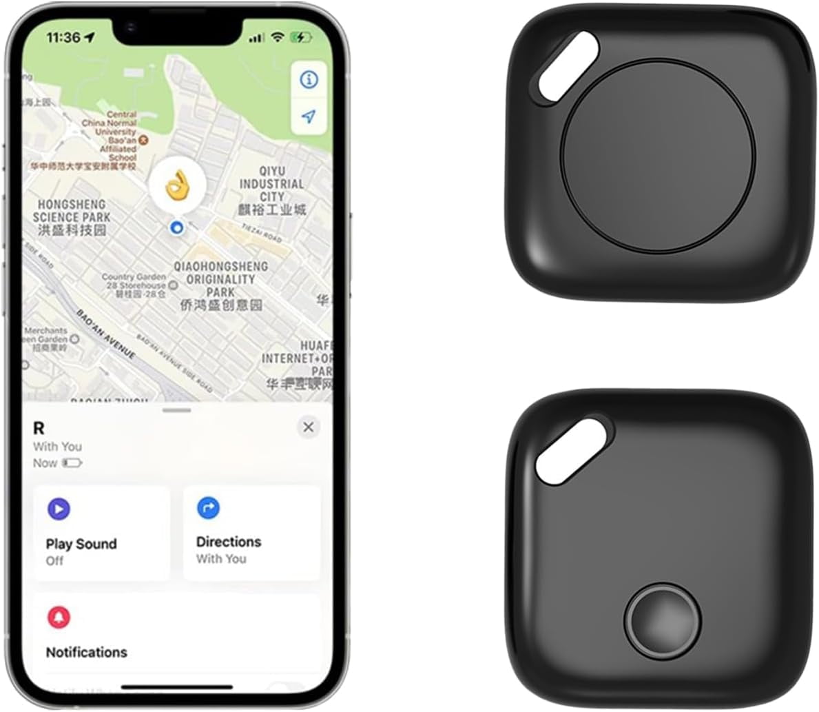 Portable Key Tracker, Bluetooth Tracker, Works with Find My(Only iOS ...