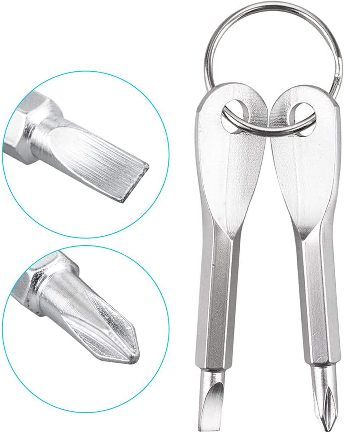 Portable Keychain Screwdriver Multifunction Screwdriver set, EDC Pocket ...