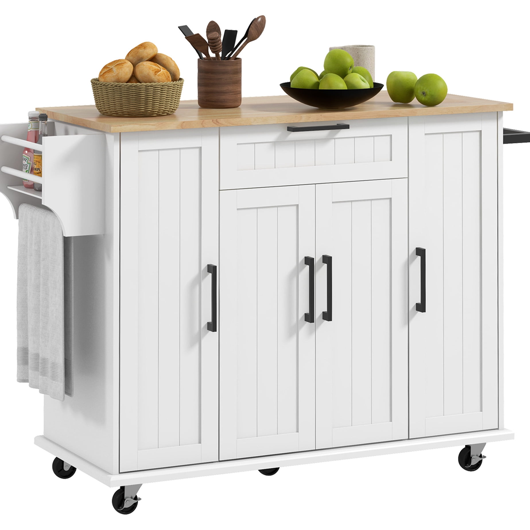 Portable Kitchen Cart | For Meal Serving and Kitchen Organization ...