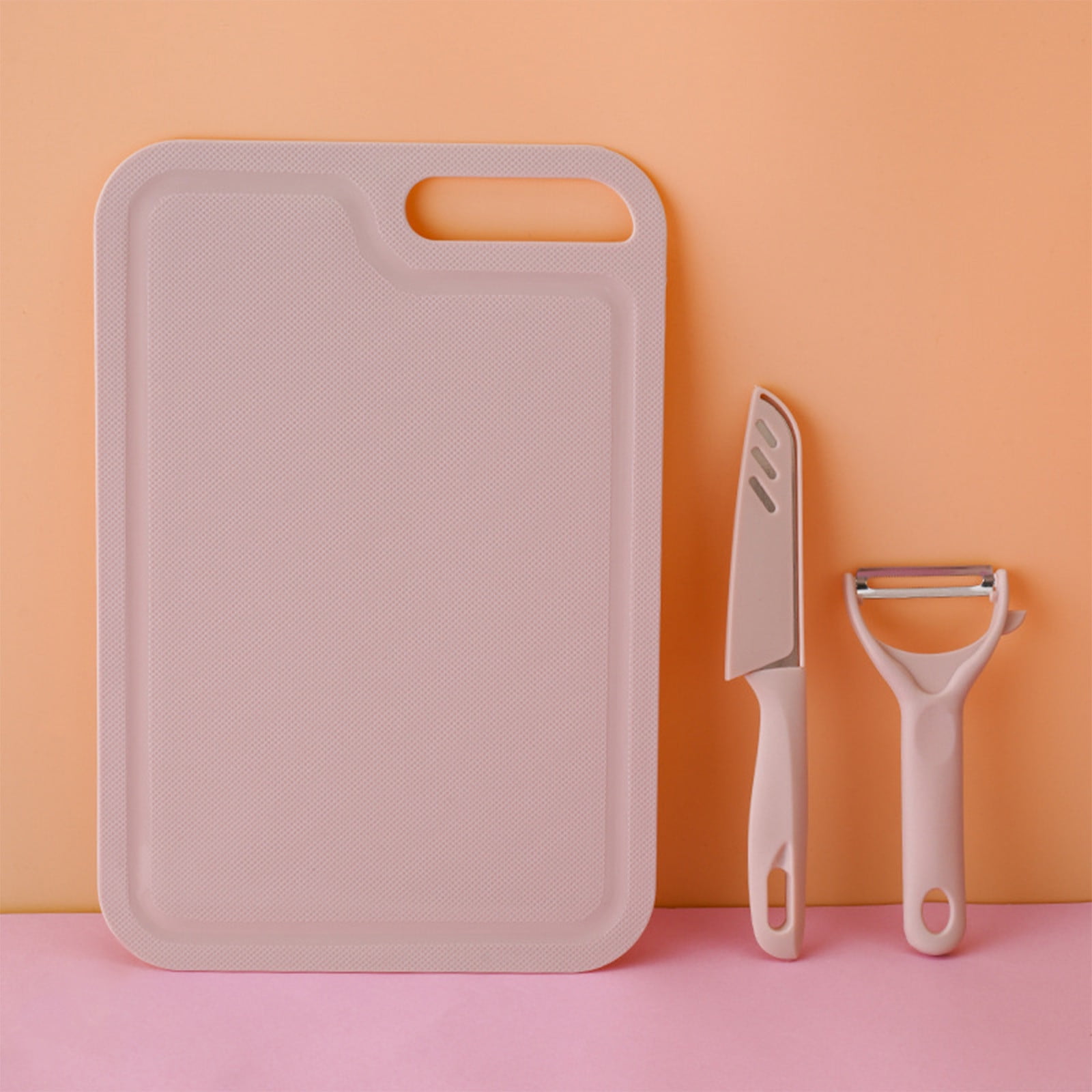 Portable Kitchen Knife Set with Chopping Board | 5-Piece Stainless ...