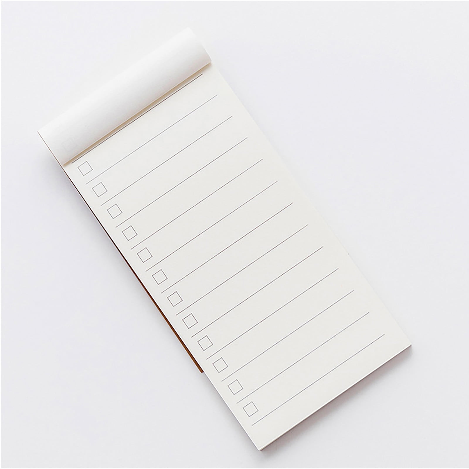 Portable Kraft Paper Note Pad, Tearable Mini Blank Memo Journal Book ...