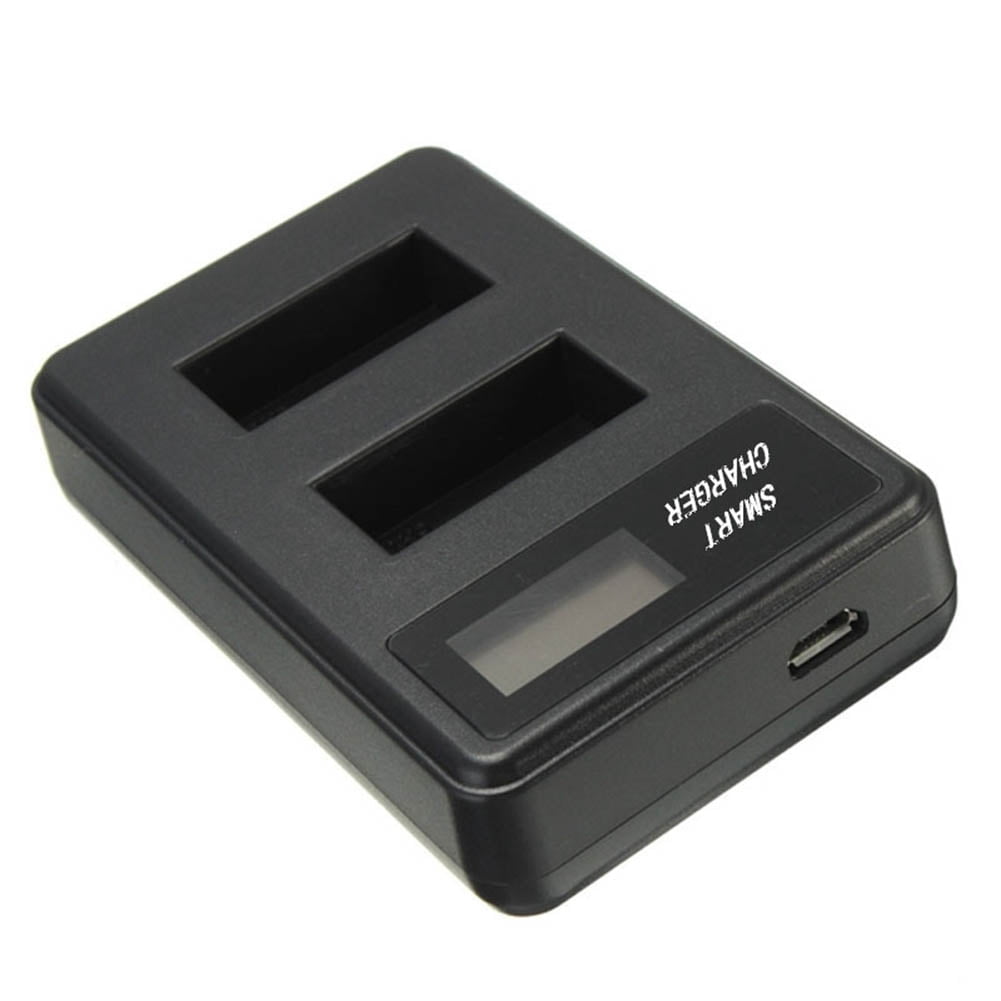 Portable LCD Dual Battery Charger for GoPro Hero 3 3+ AHDBT-201 AHDBT ...