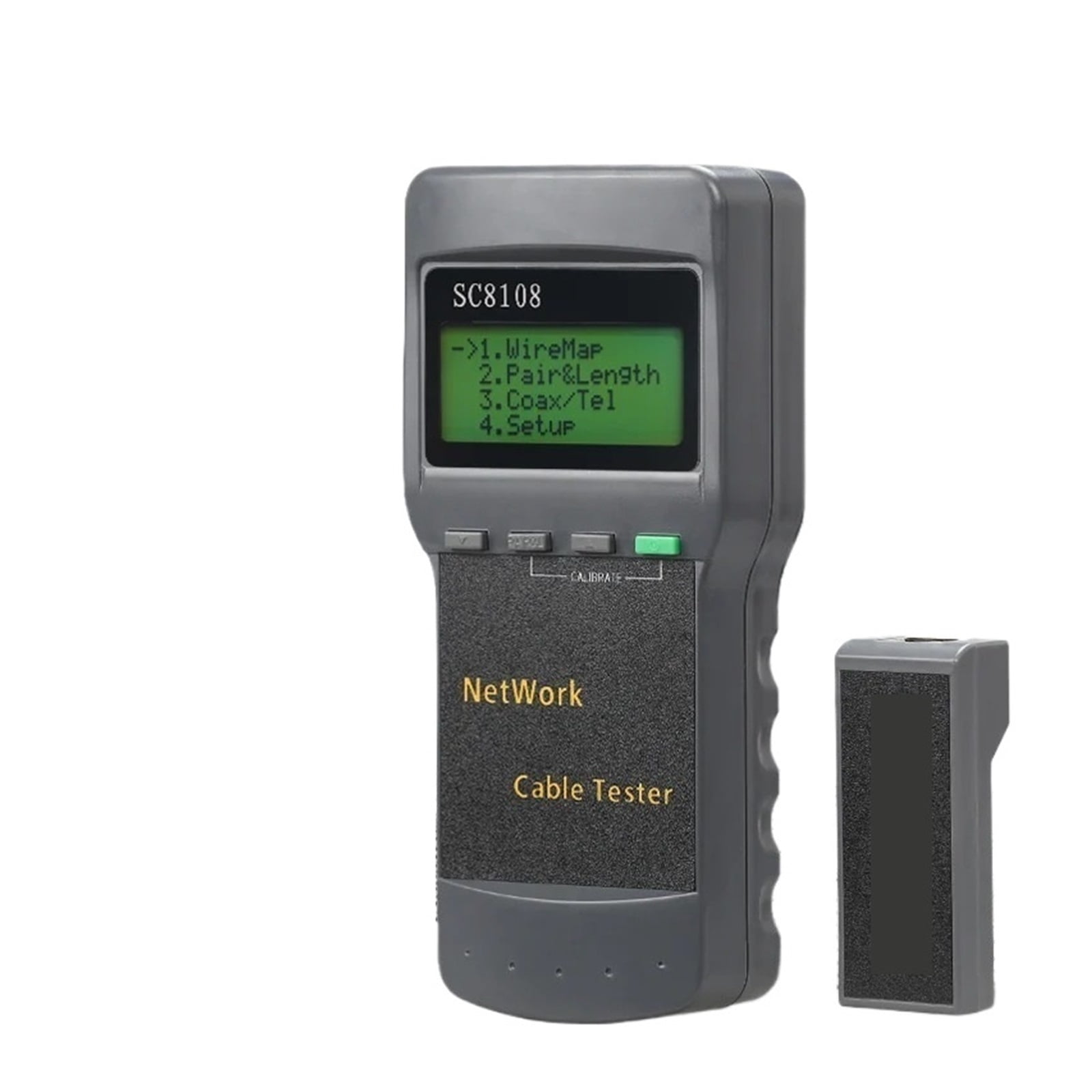 Portable LCD Network Tester Meter&LAN Phone Cable Tester & Meter With ...