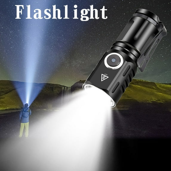 Portable LED Flashlight Small Flashlight, Camping Flashlight Flashlight ...