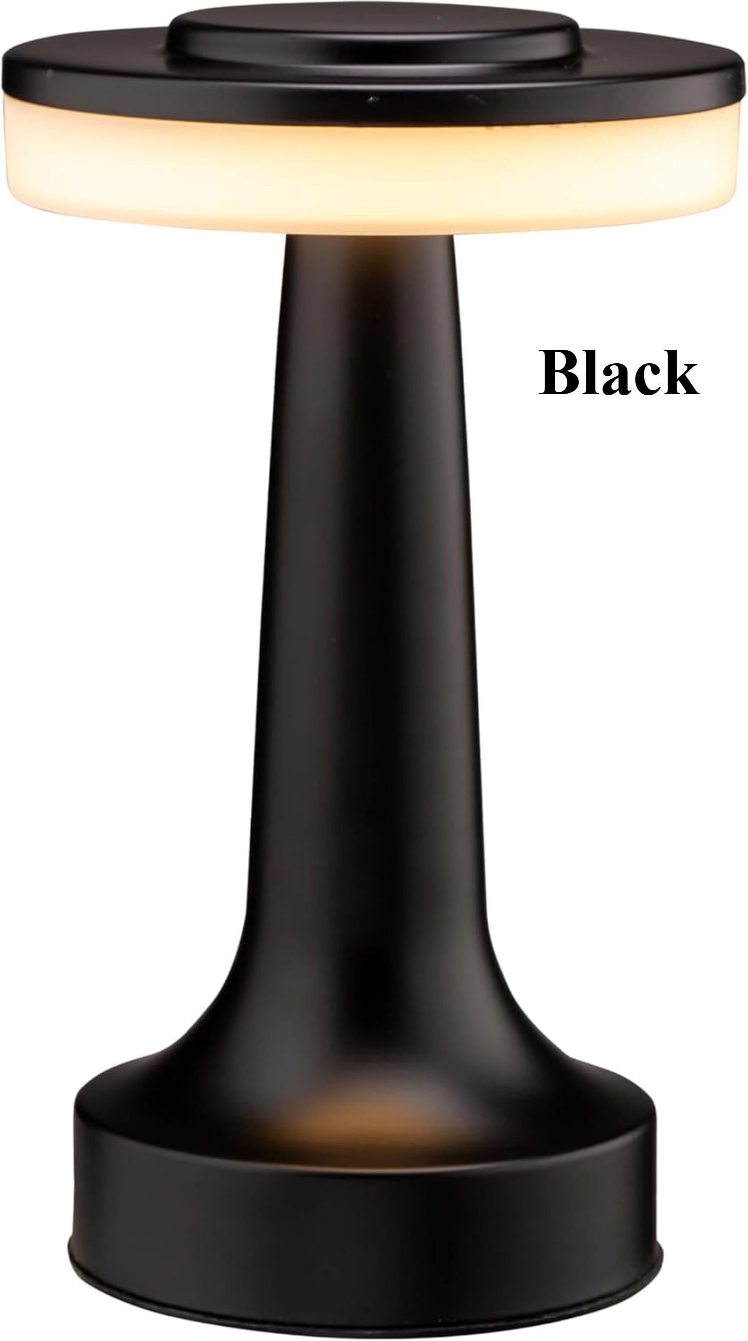 Portable LED Table Lamp with Touch Sensor, 3-Levels Brightness ...