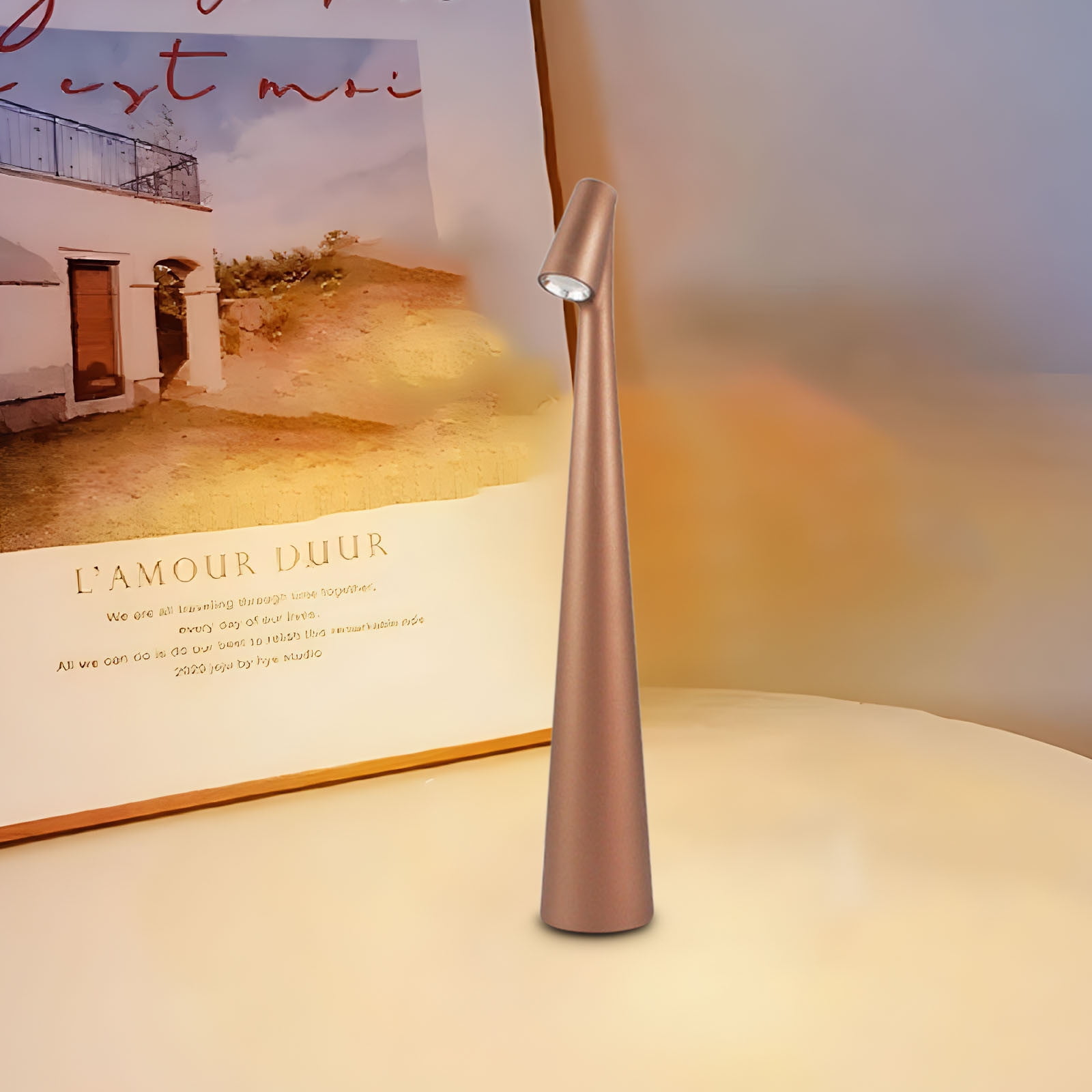 Portable LED Table Lamp with Touch Sensor, Desk Lamp, Touch Control ...