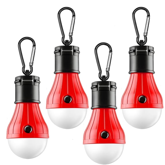 Portable LED Tent Lamp, Clip Hook Ice Storm Necessities, Camping ...