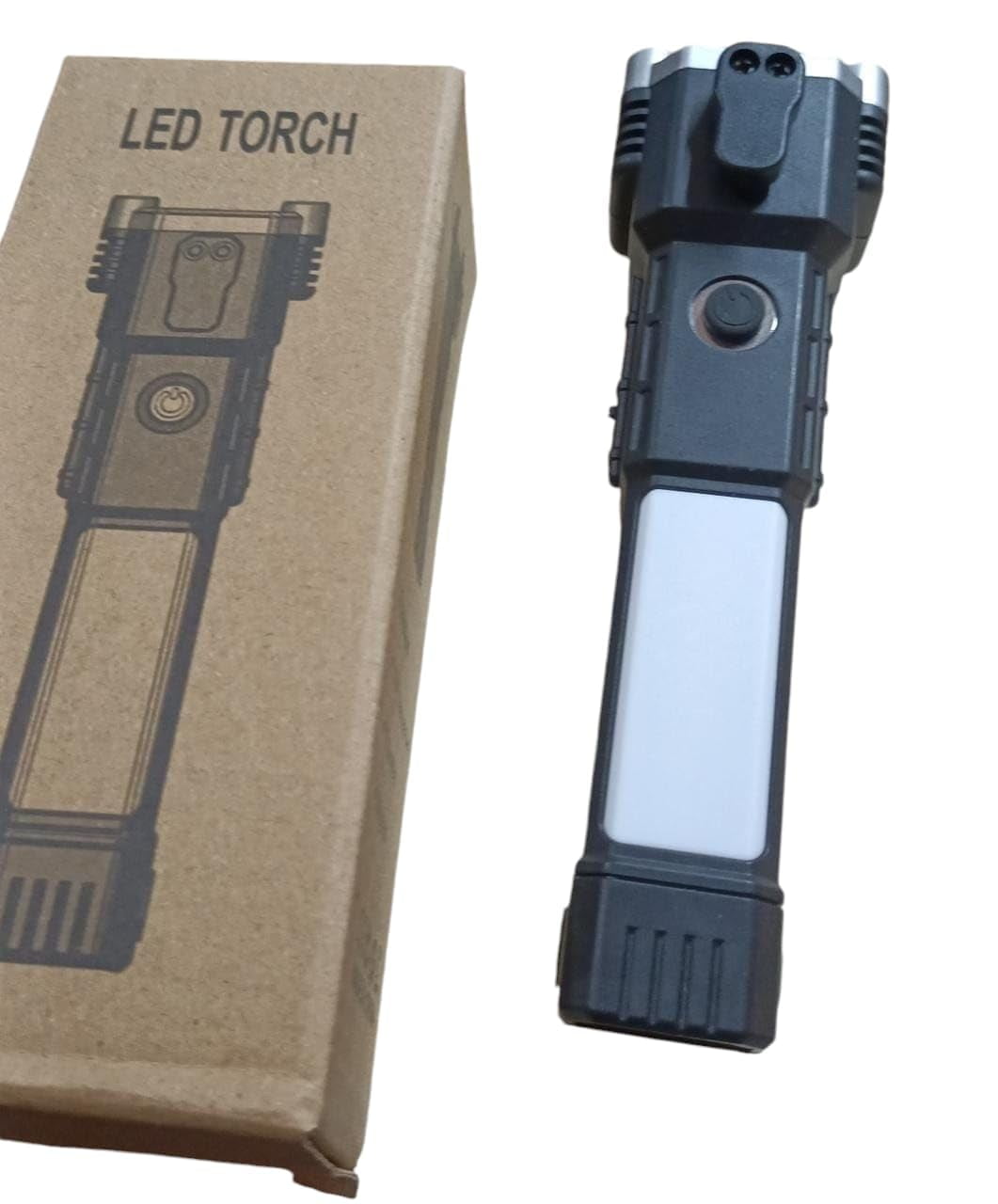 Portable LED Torch Hammer Multifunctional Flashlight - Walmart.com