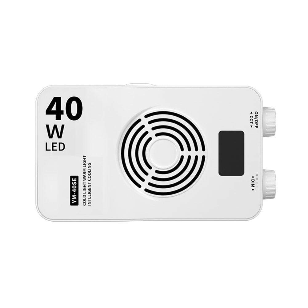 Portable LED Video Light with 8 Modes, 2500 - 9000K Color Temperature, for YouTube Vlogging and ...