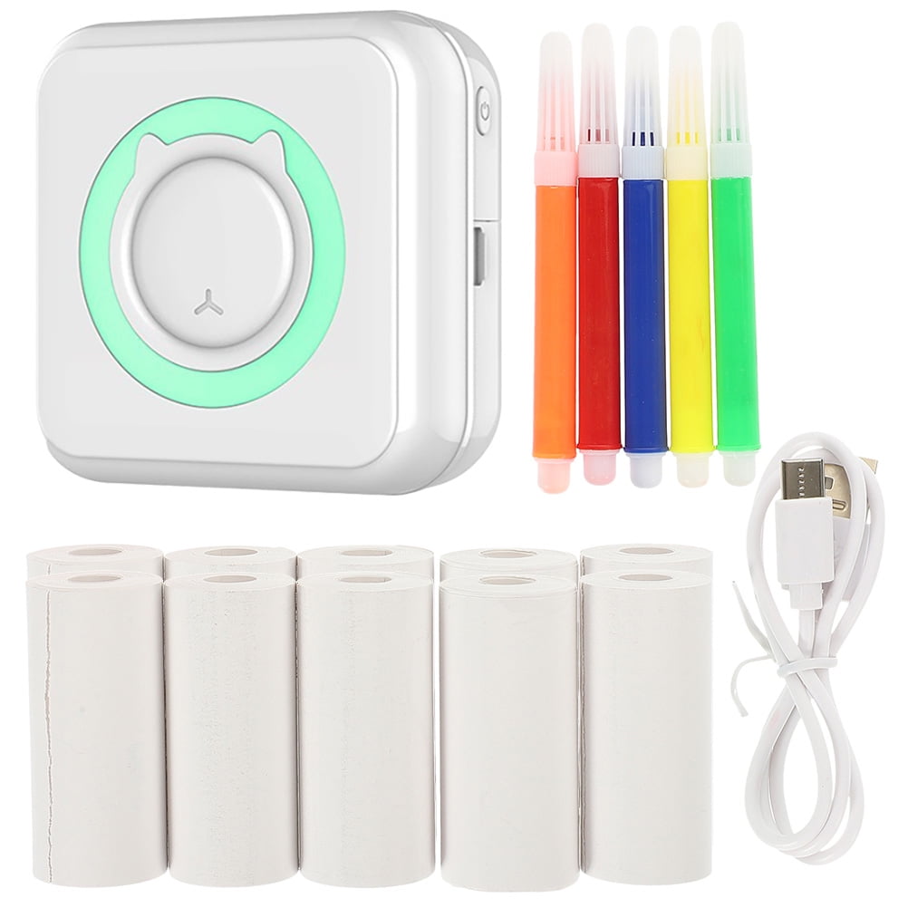 Portable Label Maker Machine – USB Rechargeable Handheld Sticker ...